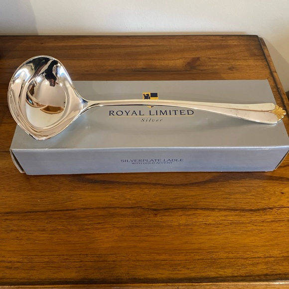 Royal Limited | Dining | Royal Limited Silver Plated Ladle Server With ...